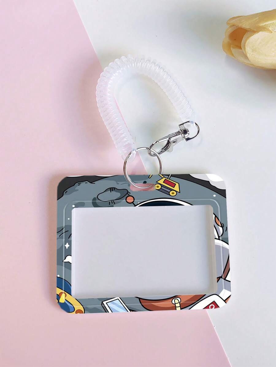 1pc Horizontal Card Holder With Cartoon Character Design, Ins Style ...
