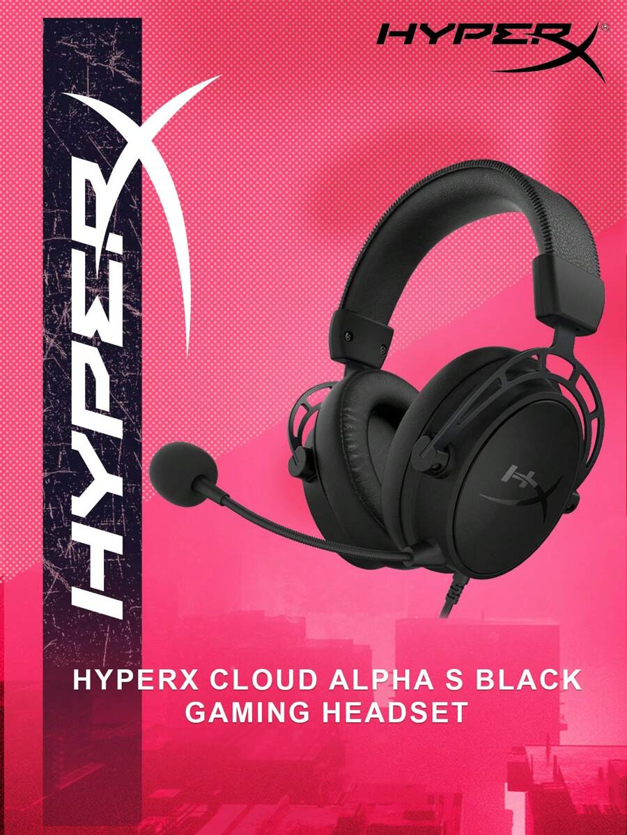 HyperX Original HyperX Cloud Alpha S E-sports headset 7.1 surround ...