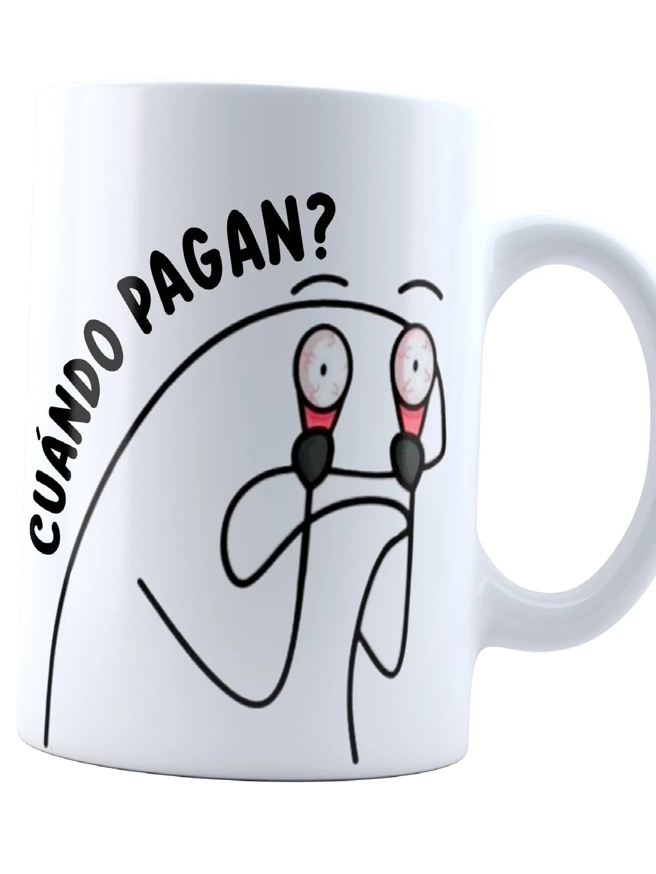 Flork Mug When They Pay? | Funny Work Meme Phrase | Desperate ...