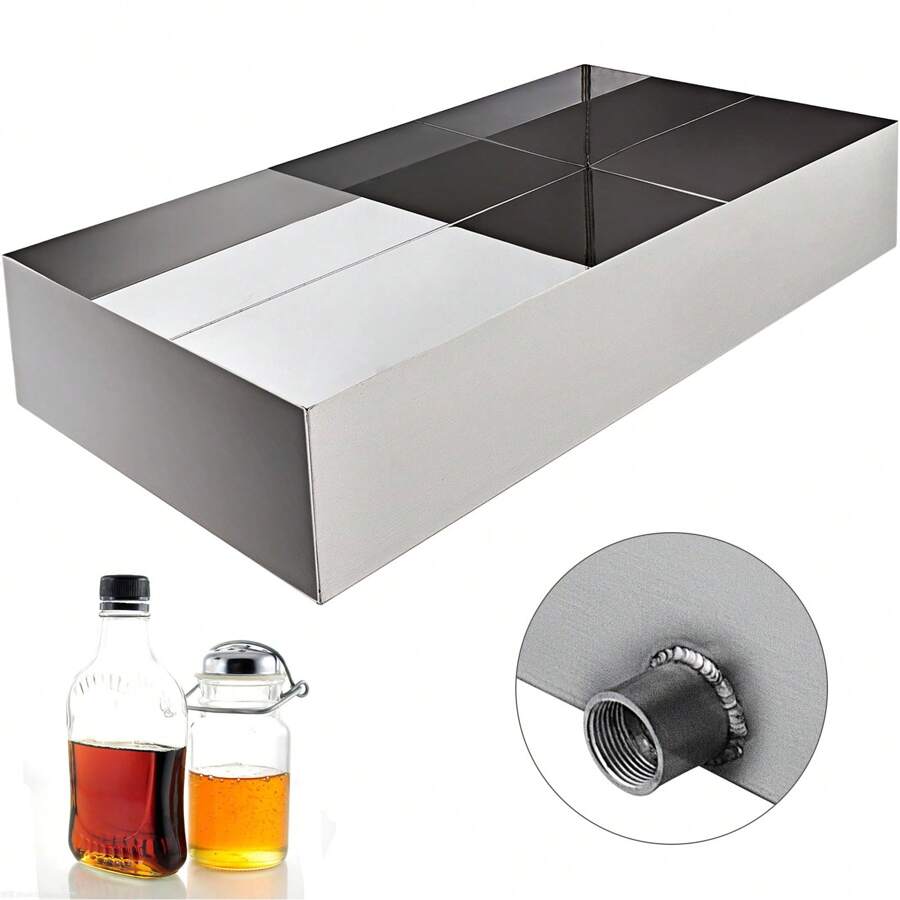 Maple Syrup Evaporator Pan 24x18x6 Inch Stainless Steel Maple Syrup ...