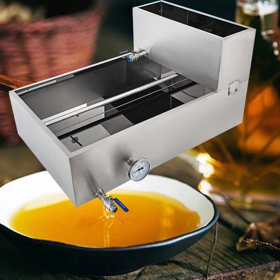 VEVOR Maple Syrup Evaporator Pan 36x24x18.5 Inch Stainless Steel Maple ...