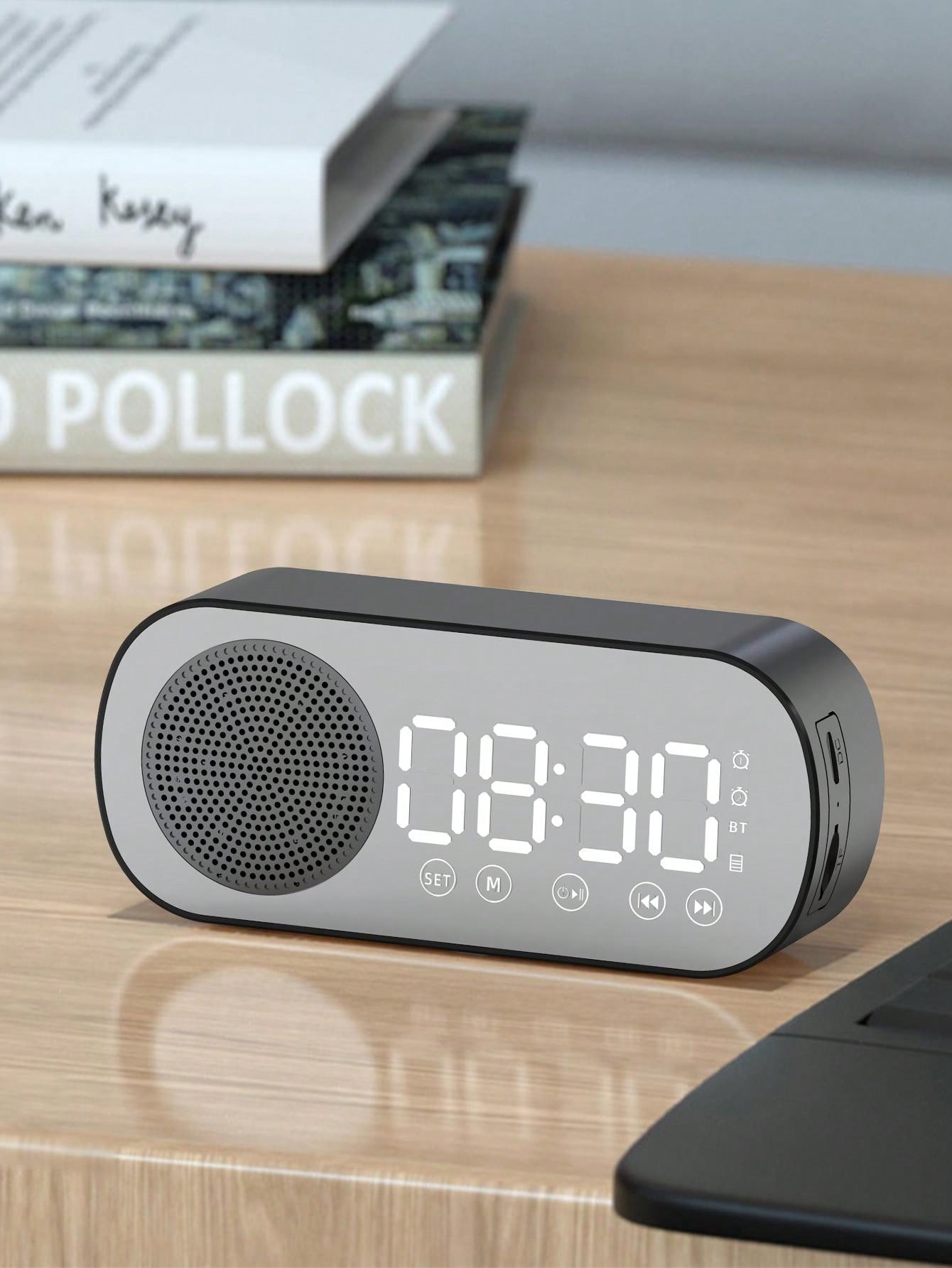 Wireless Alarm Clock Speaker, Smart Timing Alarm Clock, Multifunctional ...