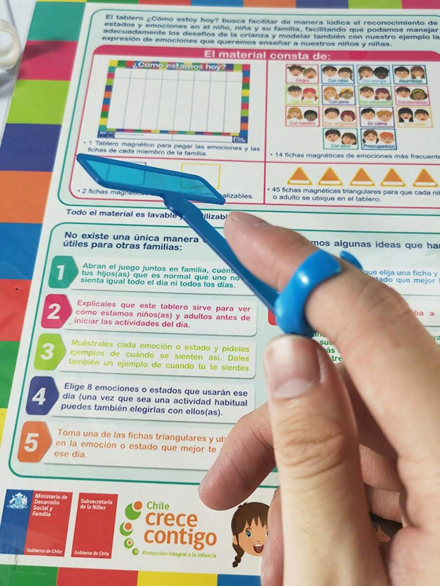 1pc Children's Guided Reading Ruler, Student Reading Tracker, Finger ...