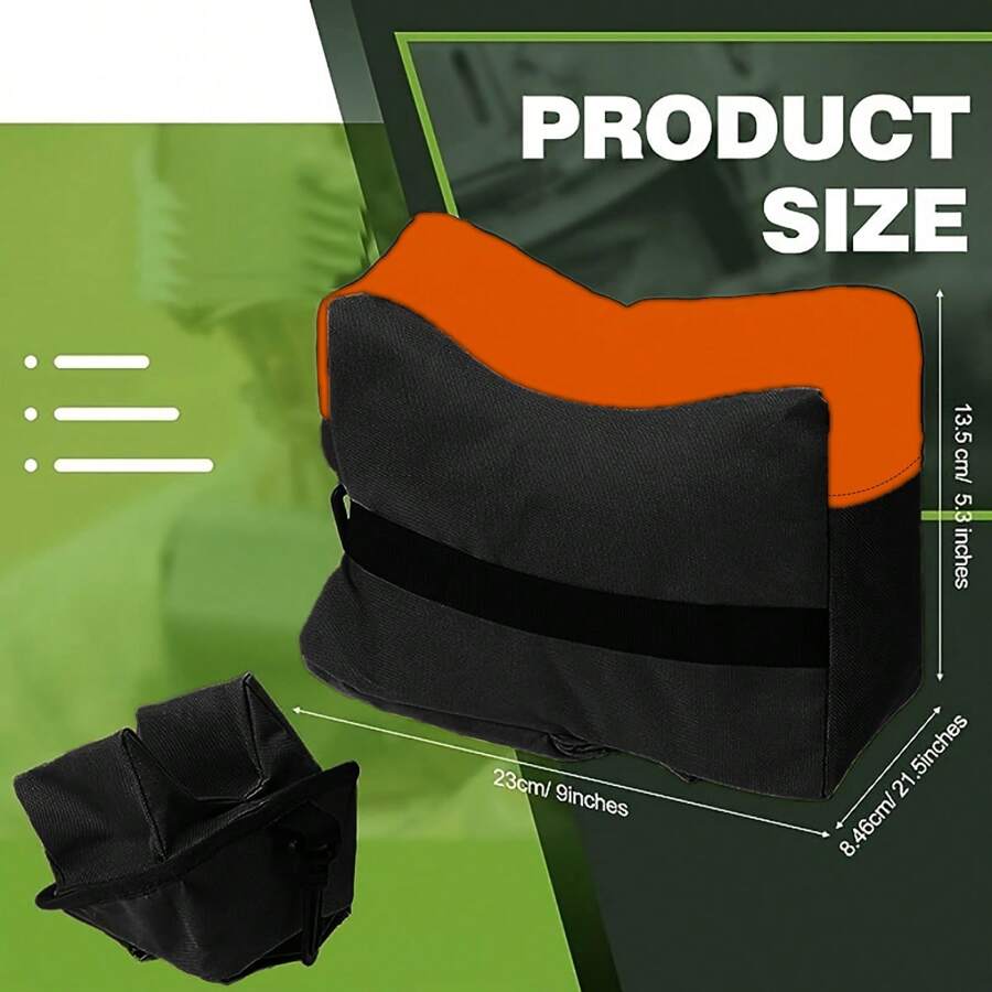 Tactical Rifle Support Bag - Front And Rear Sandbag For Improved ...