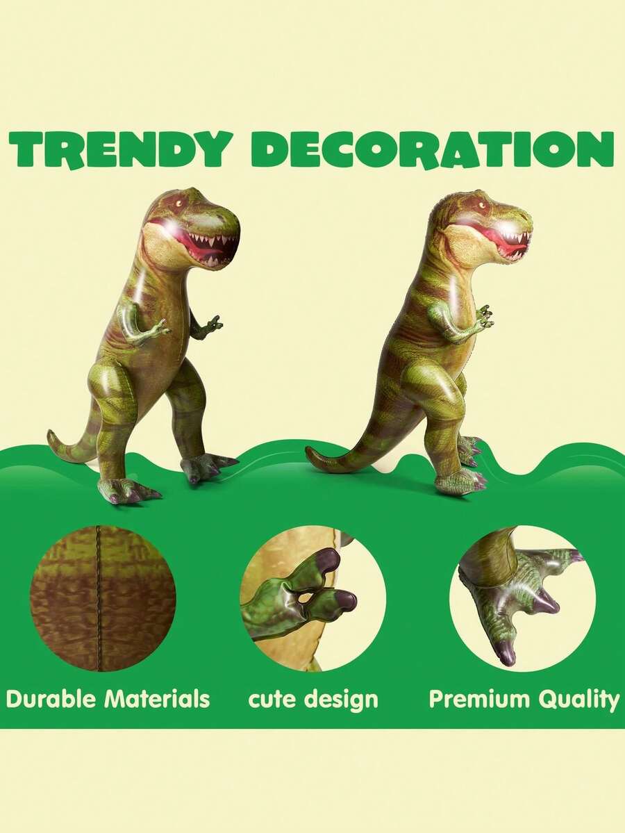 Syncfun 62" Giant T-Rex Dinosaur Inflatable For Party Decorations ...