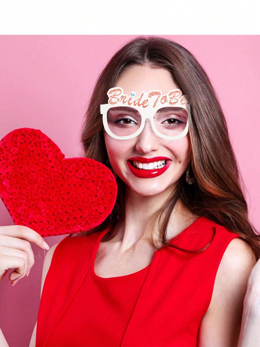 12pcs Paper Glasses Wedding Bachelorette Party Decorations Bride To Be Team Bride Bridal