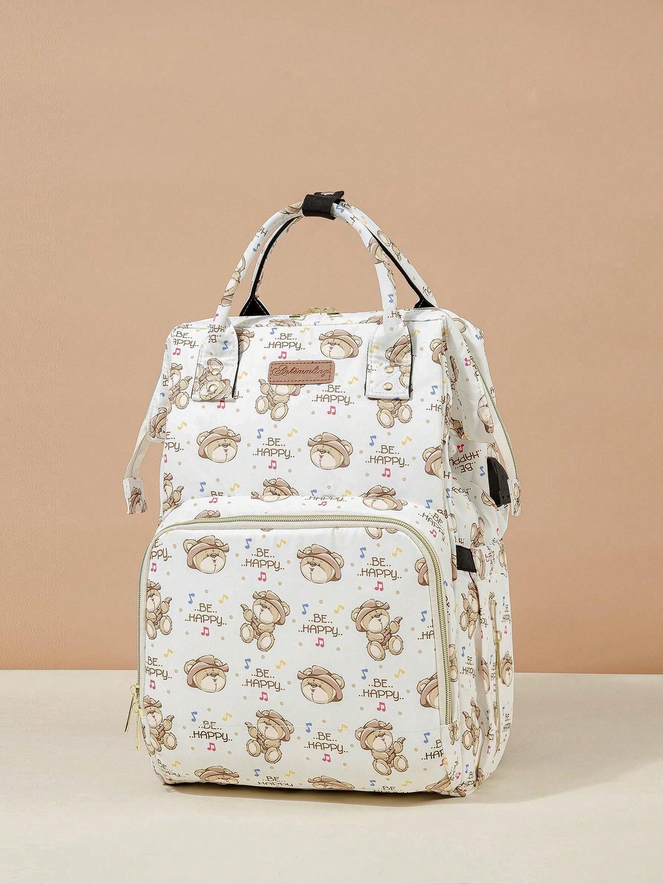 Baby Diaper Bag Backpack -Print Baby Bag For Girl Boy Newborn Unisex ...