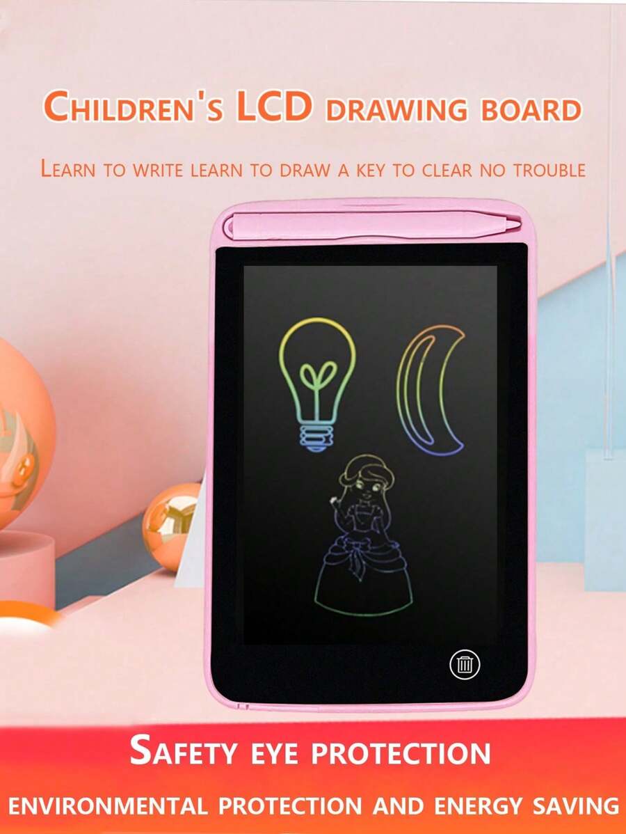 6.5 Inch Children Lcd Writing Tablet, Drawing Electronic Handwriting ...