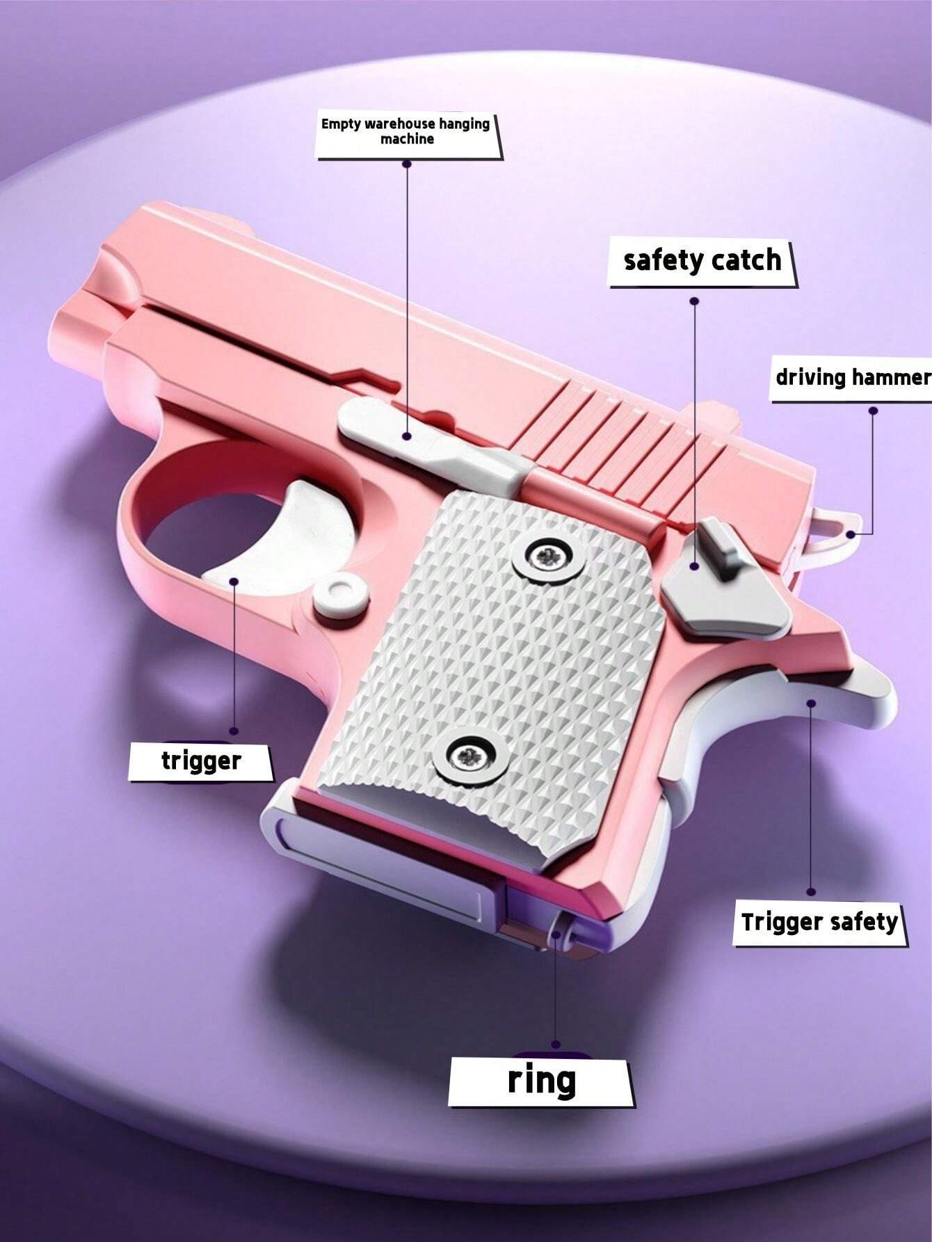 3D Printed Gravity Knife Fidget Toy, Small Carrot Fidget Toys Sensory ...