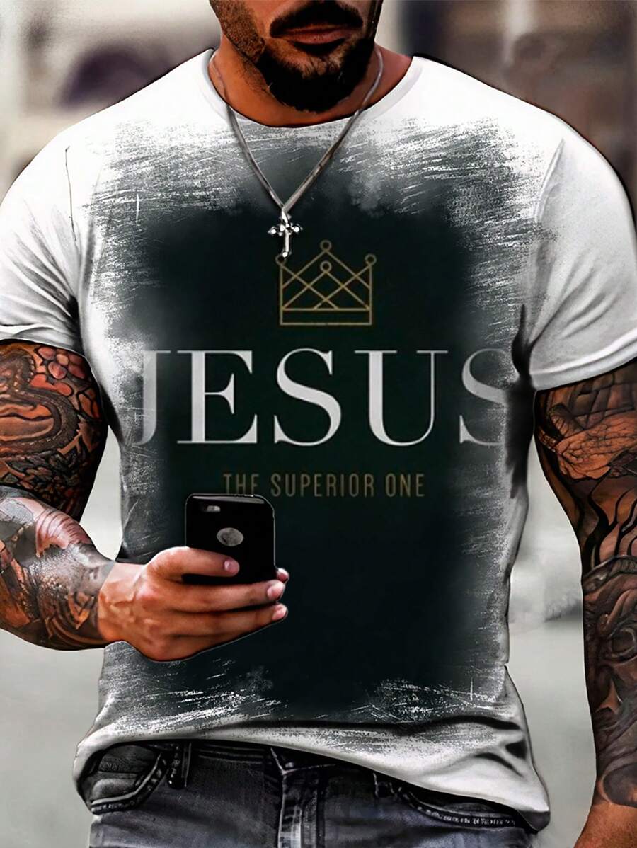 Camisa Camiseta jesus cristo 09 | SHEIN Brasil