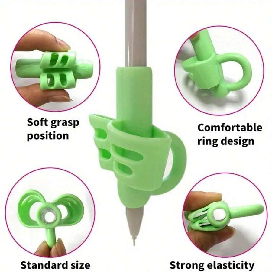 1/4 Piece Handwriting Grip, Pen Holder For Kids Learning To Write ...