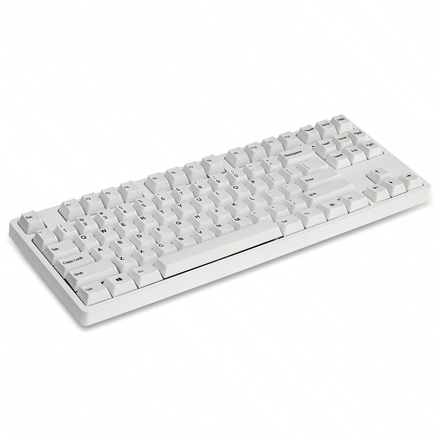 PBT Keycaps White 87 Mechanical Keycaps Dye Sub Cherry Profile MX ...