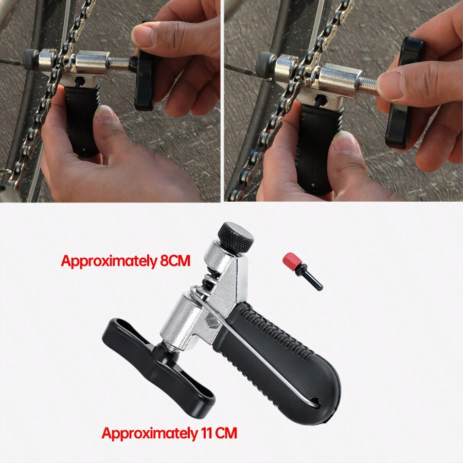 Mountain Bike Chain Tool - Chain Breaker, Chain Splitter, Chain Rivet Extractor, Chain Removal ...