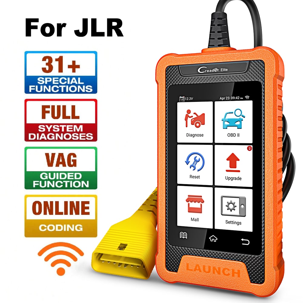 Launch X431 Elite V1.0 Pour Jlr, Outil Complet De Diagnostic Obd2 Système Voiture, Scanner ...
