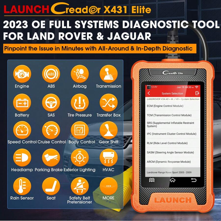 LAUNCH X431 Elite V1.0 For NISSAN Full System OBD2 Diagnostic Tool Car ...