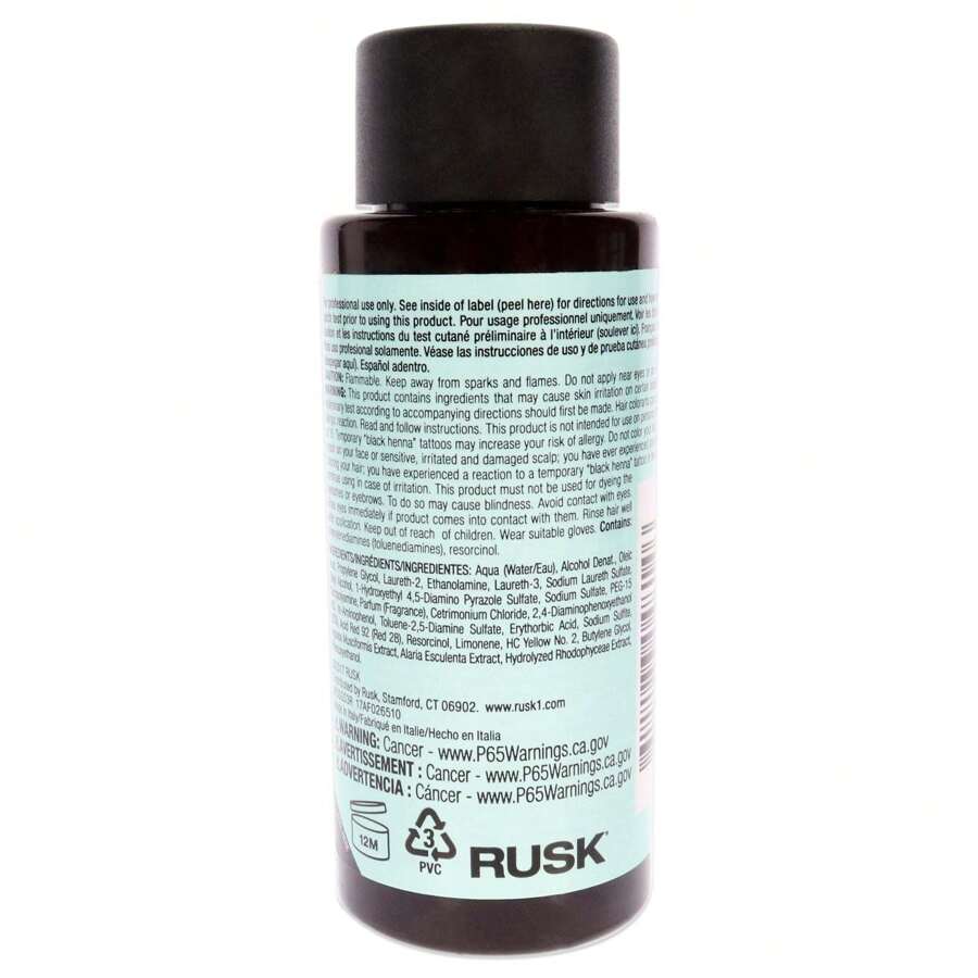 RUSK RUSK Deepshine Gloss Demi-Permanent Color - 3R Dark Red Brown By ...