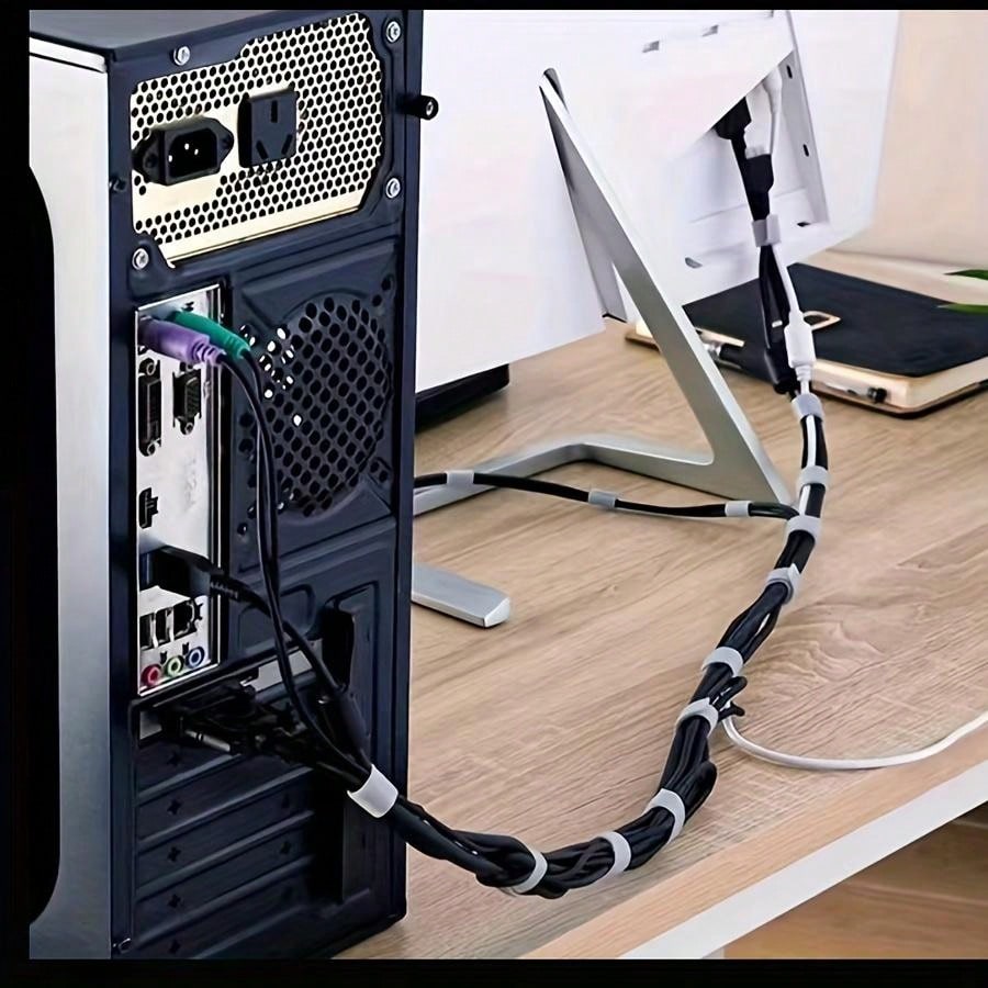 1 Roll-118.11inch Cable Organizer, Used For Sorting And Storing Data ...