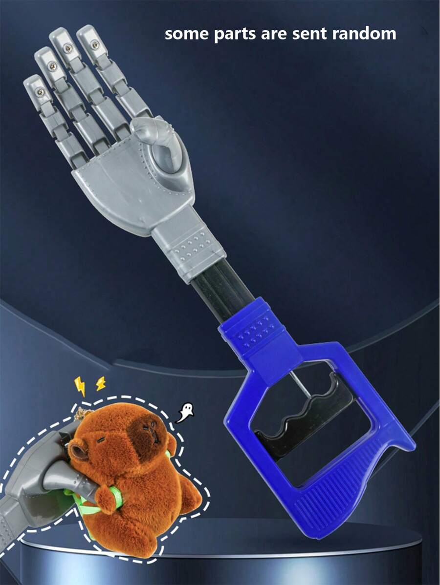 1pc Random Color Mechanical Gripper Claw Toy, All-Purpose Grab Anything ...