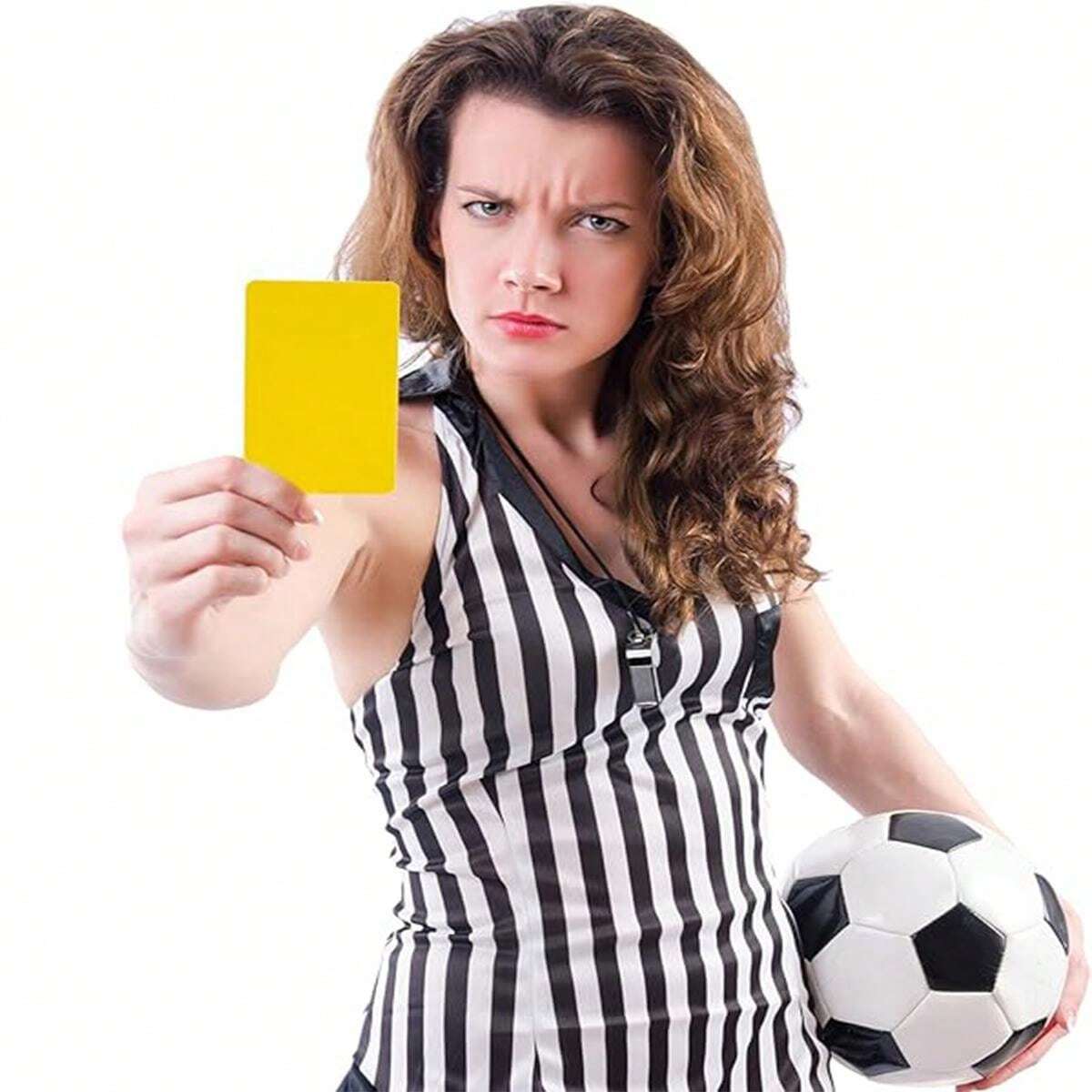 1 Pack Referee Cards Set,Referee Penalty Cards With Card Holder Soccer Referee Red And Yellow ...