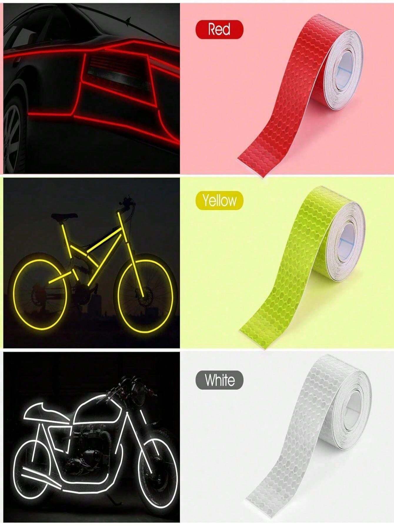 White Reflective Tape Outdoor Waterproof Reflective Warning Tape ...