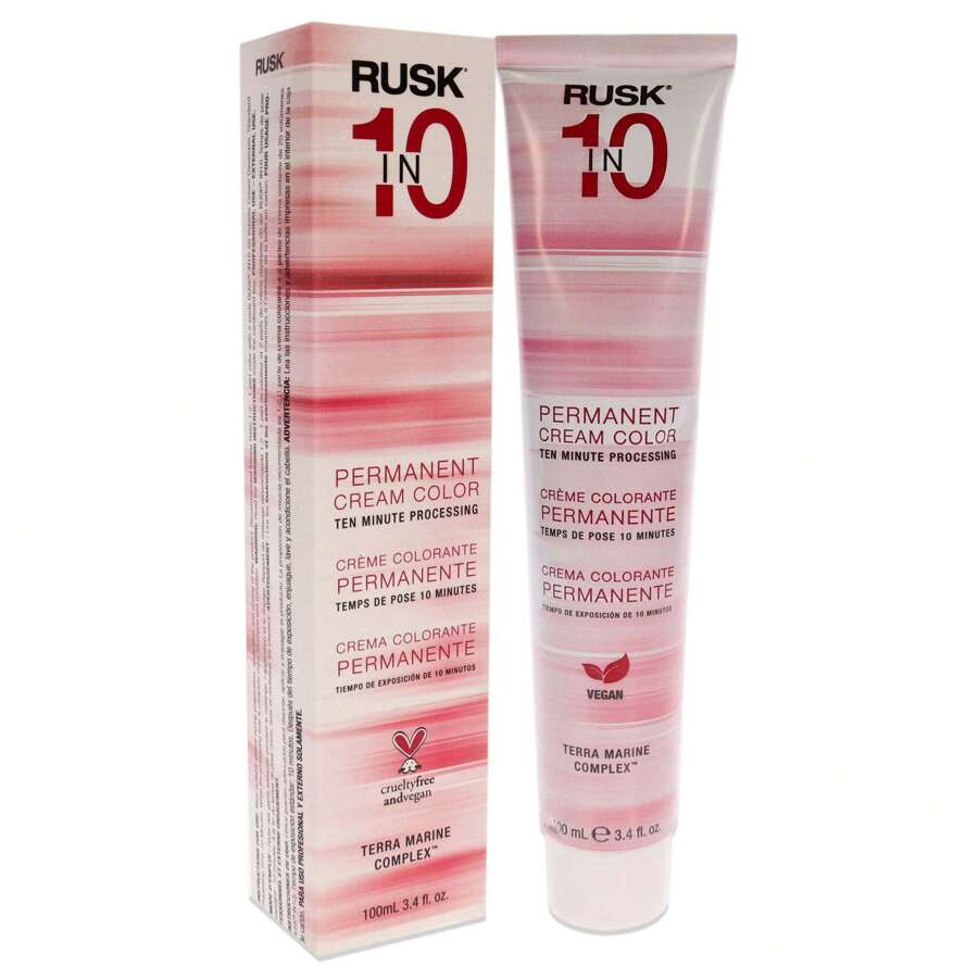 RUSK RUSK Permanent Cream Color In10 - 7A Medium Ash Blonde By Rusk For ...