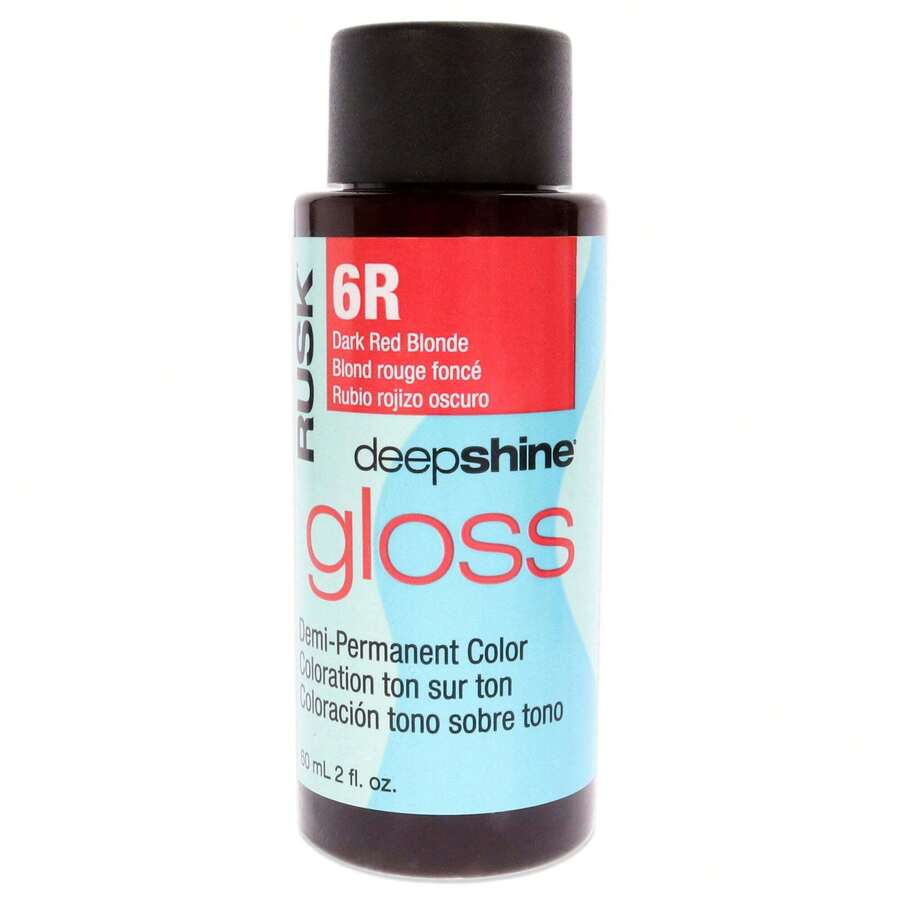 RUSK RUSK Deepshine Gloss Demi-Permanent Color - 6R Dark Red Blonde By ...