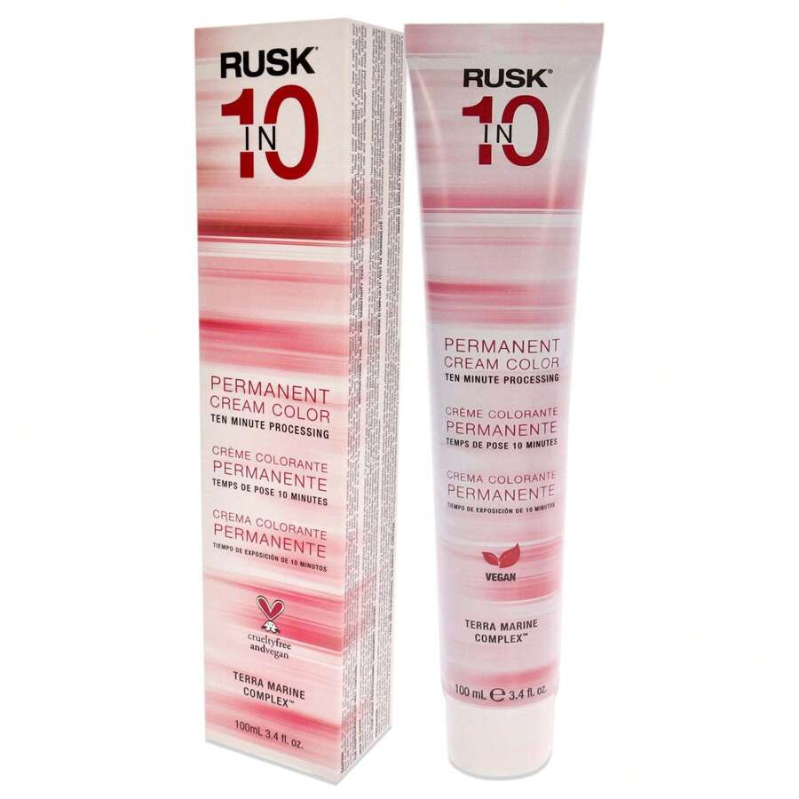 RUSK RUSK Permanent Cream Color In10 - 2N Darkest Natural Brown By Rusk ...