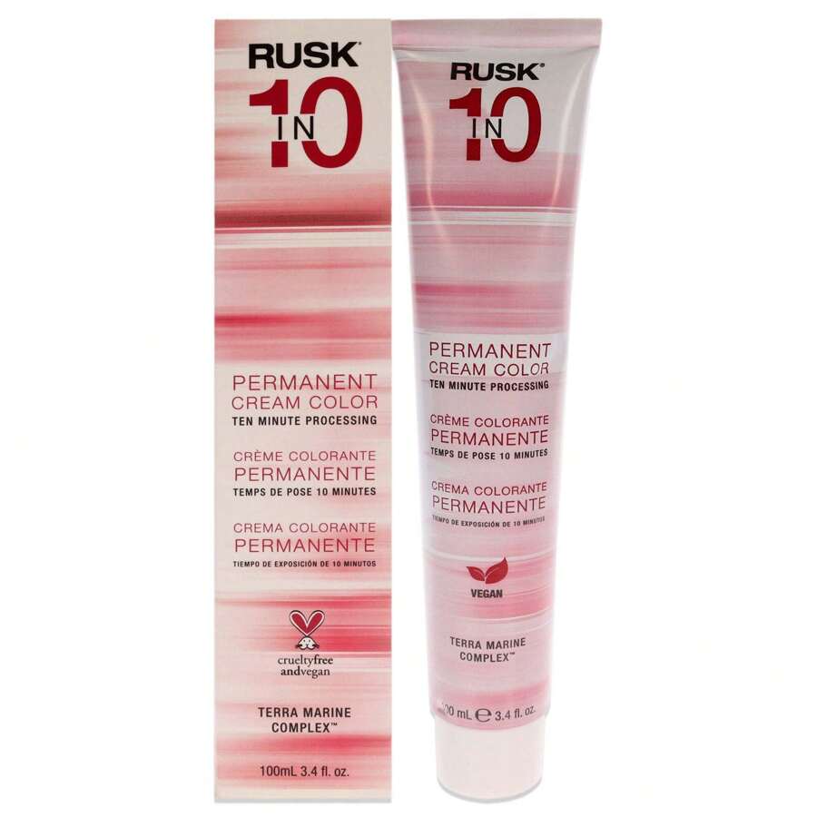 RUSK RUSK Permanent Cream Color In10 - 7A Medium Ash Blonde By Rusk For ...