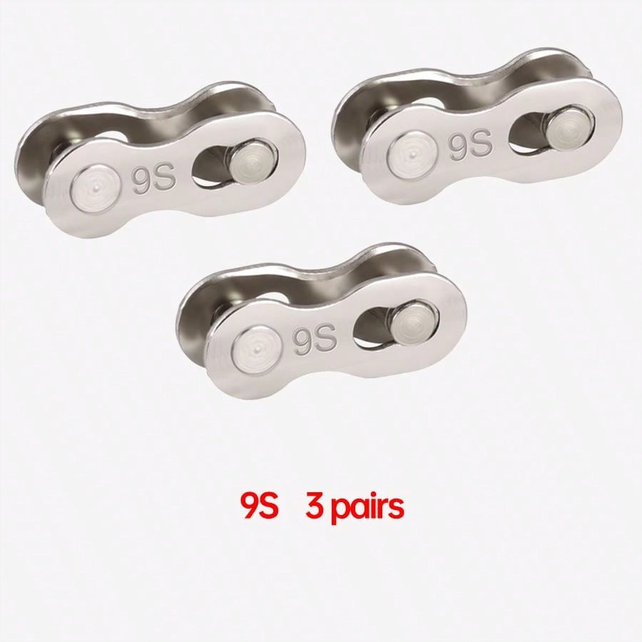 3pairs 11 Speed Chain Magic Buckle, Quick Release Chain Connector For ...