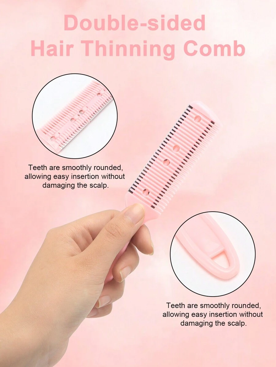 Hair Thinning Comb, For Bangs, Split Ends, And Trimming, Hair Stylist ...
