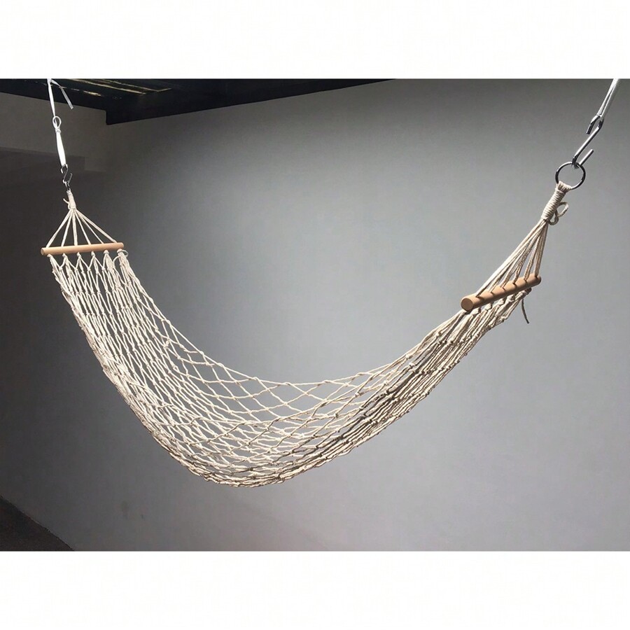 Hamaca De Cuerda De , Hamaca Colgante Con Red Para Deportes Interiores ...