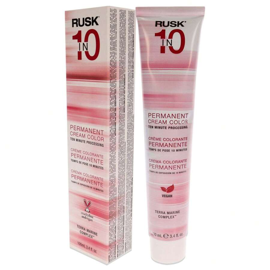 RUSK RUSK Permanent Cream Color In10 - 7A Medium Ash Blonde By Rusk For ...