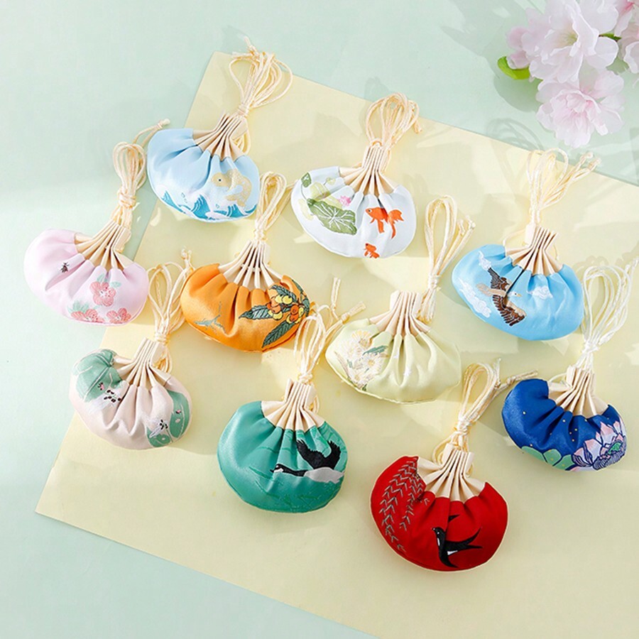 Chinese Style Spring Equinox Fragrant Sachet Purse, Empty Bag For ...