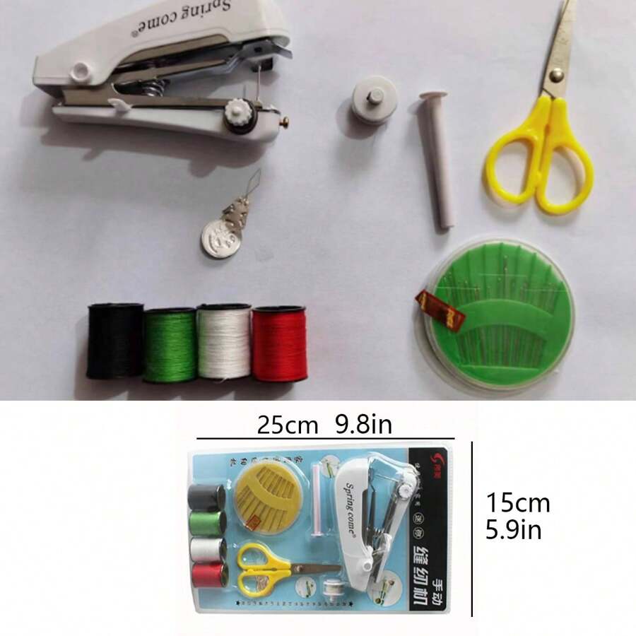 6pcs Portable Mini Manual Sewing Machine Simple Operation Sewing Tools ...
