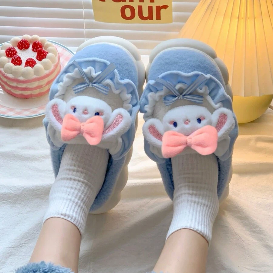 Cute Ladies' Warm Indoor House Slippers With | SHEIN USA