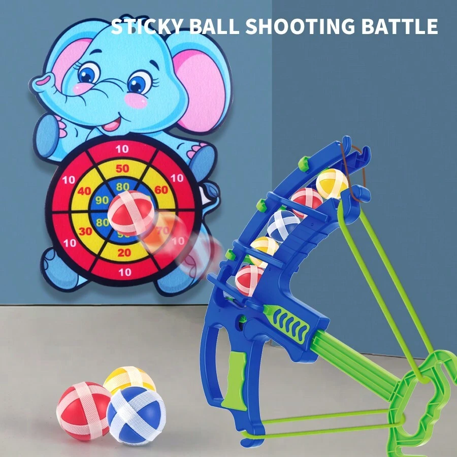 1 Dinosaur Themed Shooting Target Sticky Ball, Bow And Arrow Toy ...