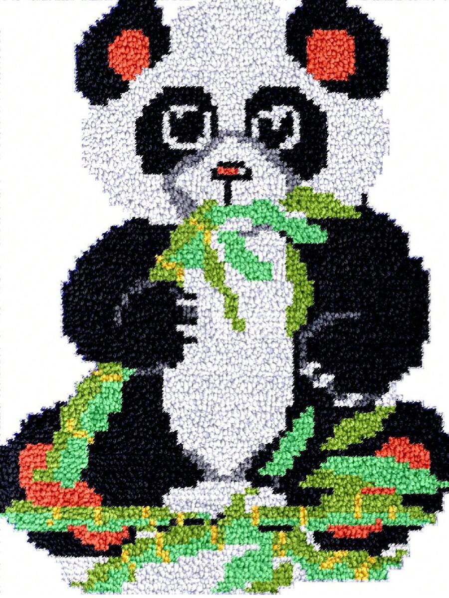 Rug Making Latch Hooking Kit | Cute Panda | SHEIN USA