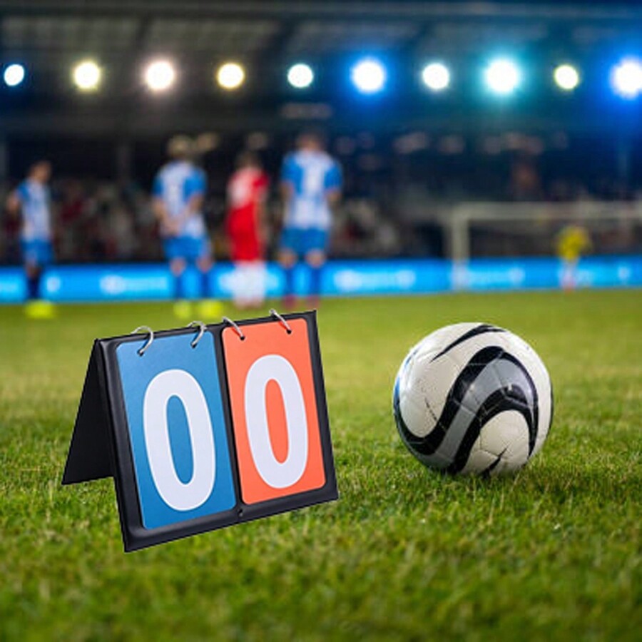 1pc Score Flipper Basketball Score Keeper Table Top Scoreboard Portable ...