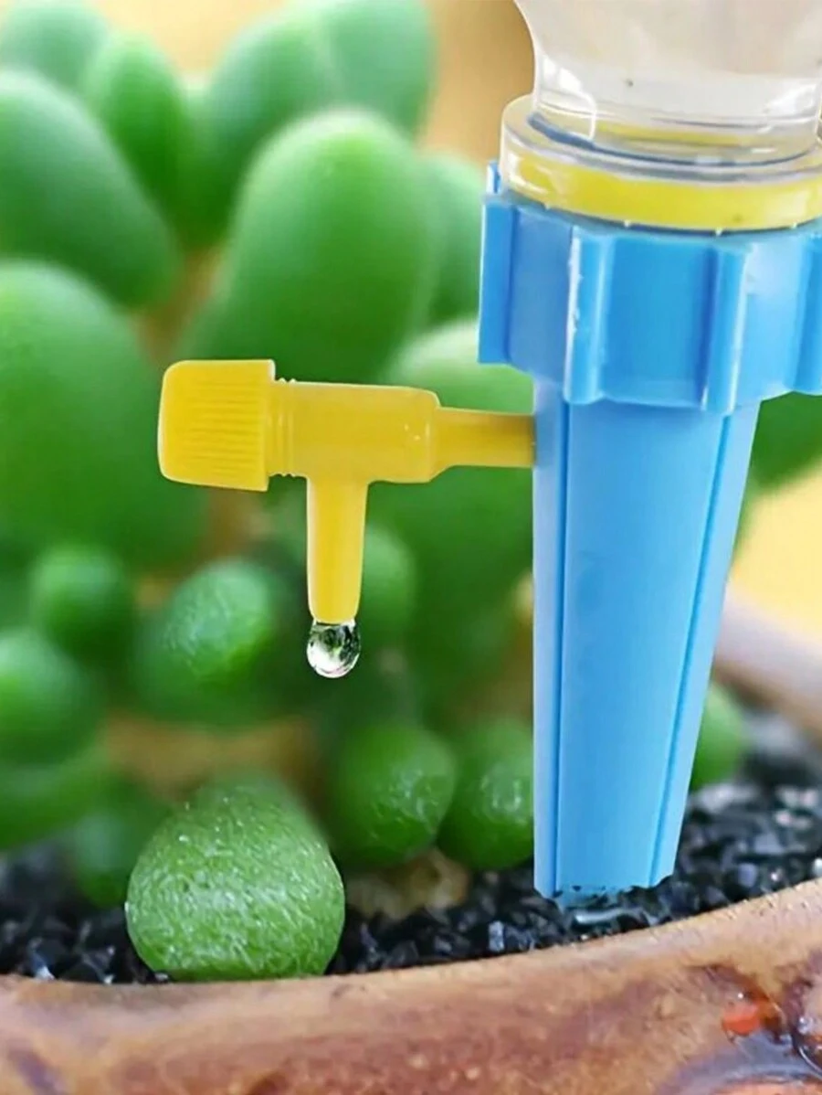 Set Of 10 Automatic Plant Watering Devices With Adjustable Control ...