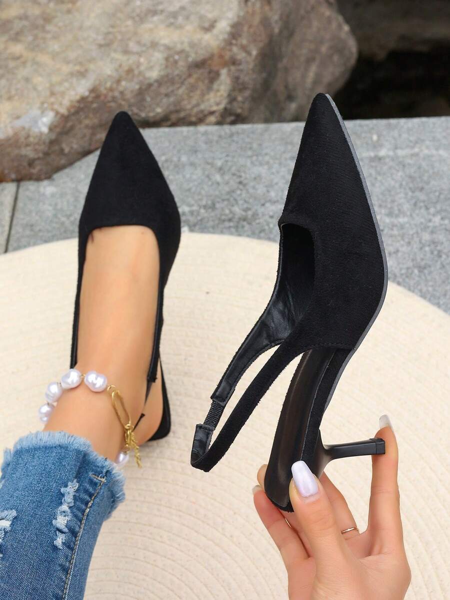 New Arrival Ladies' Elegant Low Heel Shoes, Same Style As Worn By ...