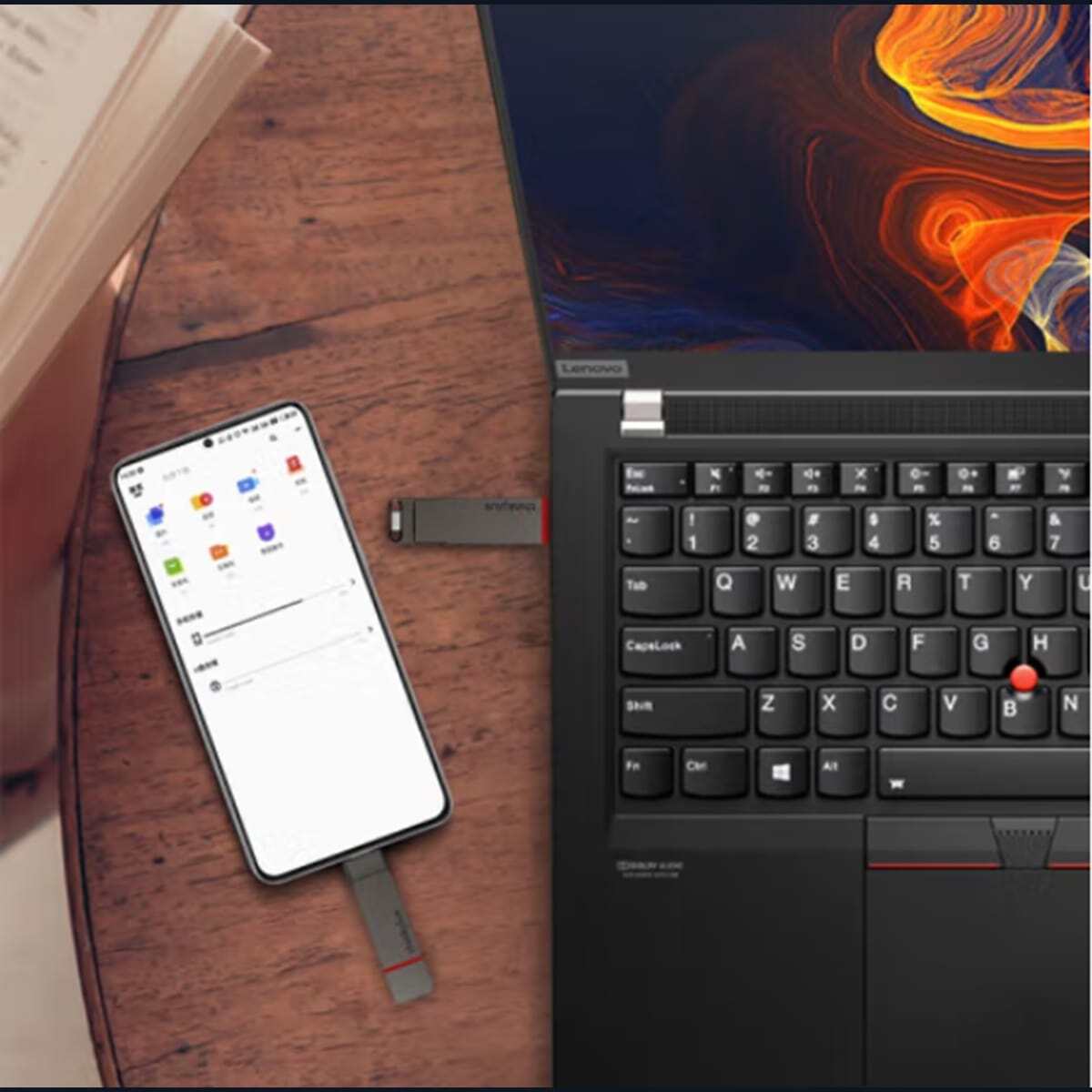 thinkplus Thinkplus 3.2 TypeC OTG USB Flash Drive 128GB 256GB 512GB 1TB ...