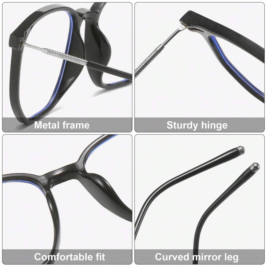 3 PCS Blue Light Blocking Glasses For Women Men Gaming Computer Glasses ...