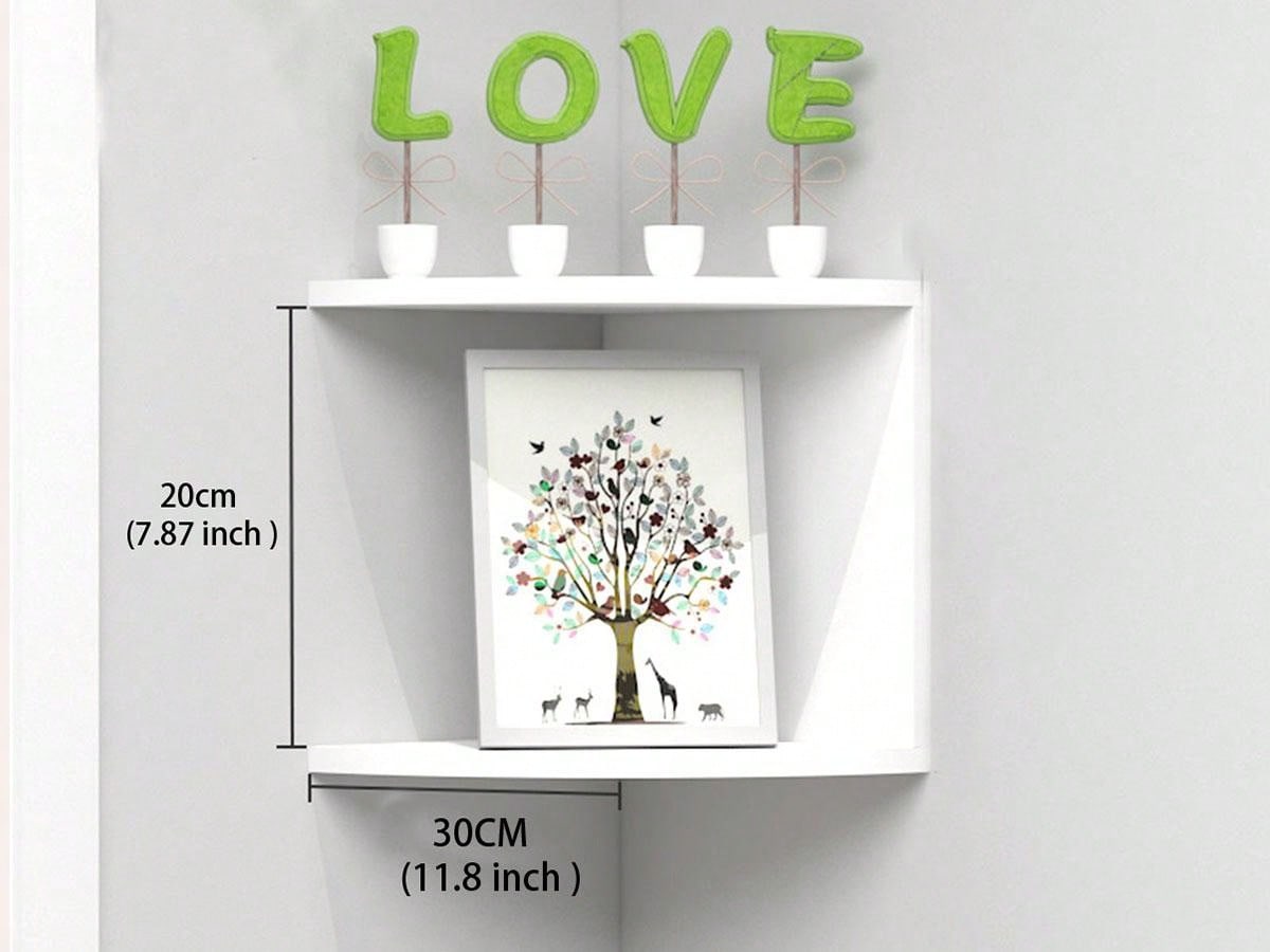 Multilayer Creative Home Storage Wall Mounted Corner Shelf, Wall ...