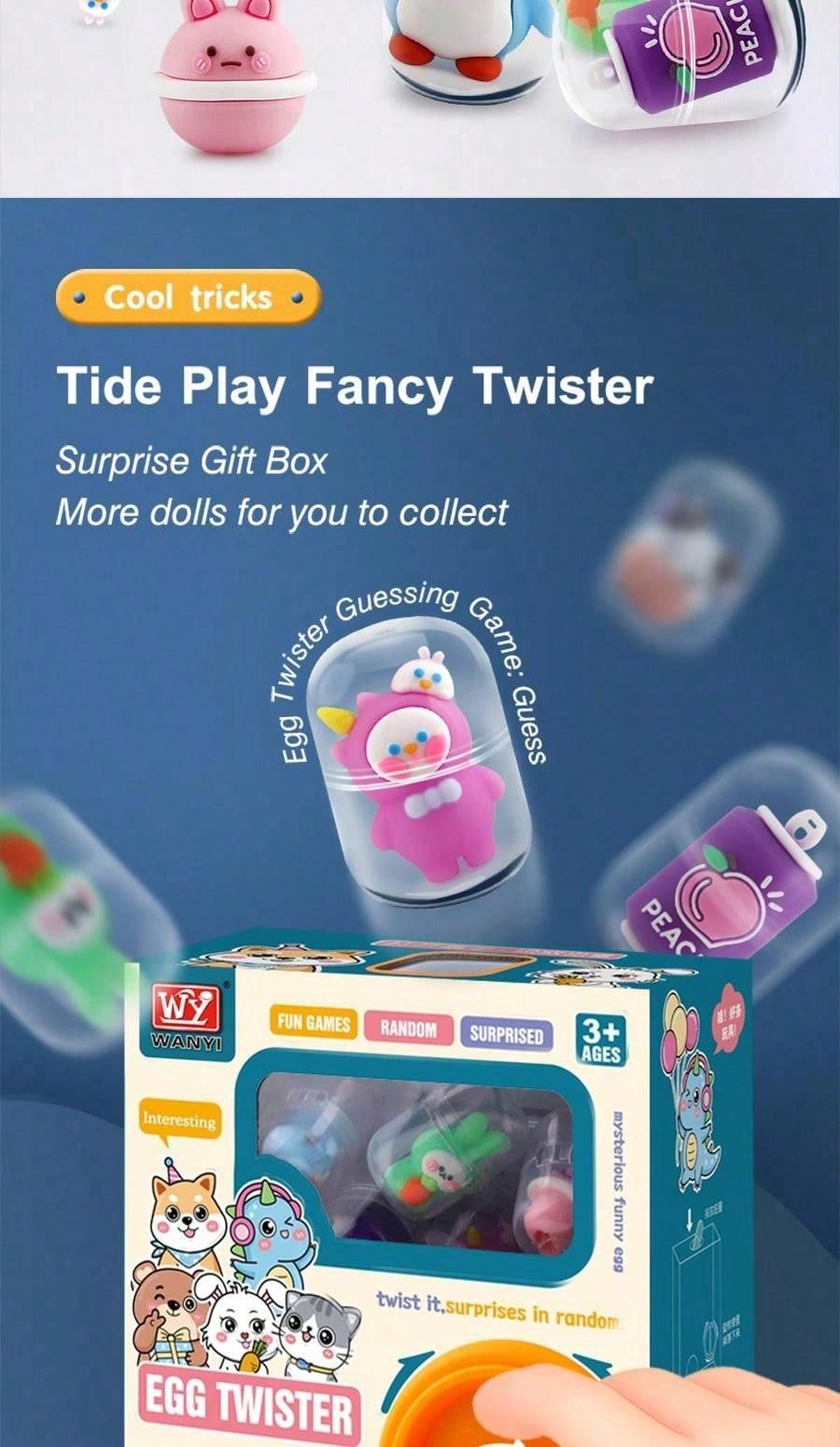 2024 Mini Blind Box Twister Surprise Twister Birthday Gift Toys ...