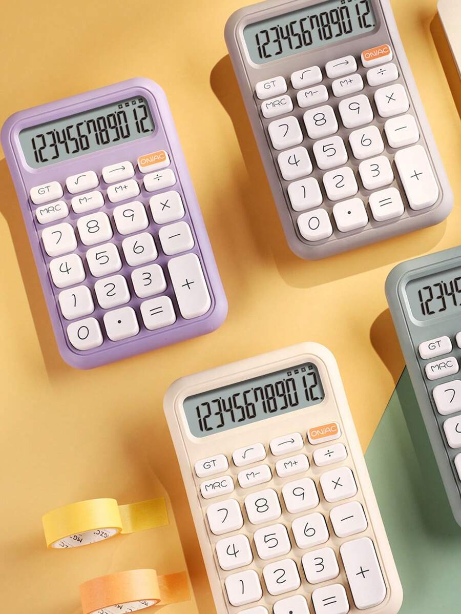 1pc Colorful Calculator, Specialized For Office, Finance, Student Use ...