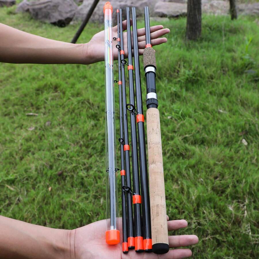 Sougayilang 3M Feeder Fishing Rod 6 Sections L/M/H Power Spinning ...