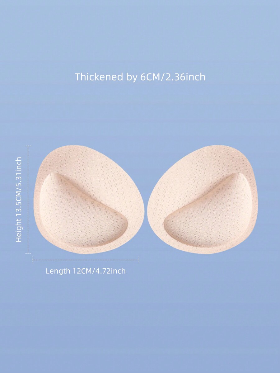 Thickened 6cm Underwear Cup, Small Breast Padding, Removable And ...