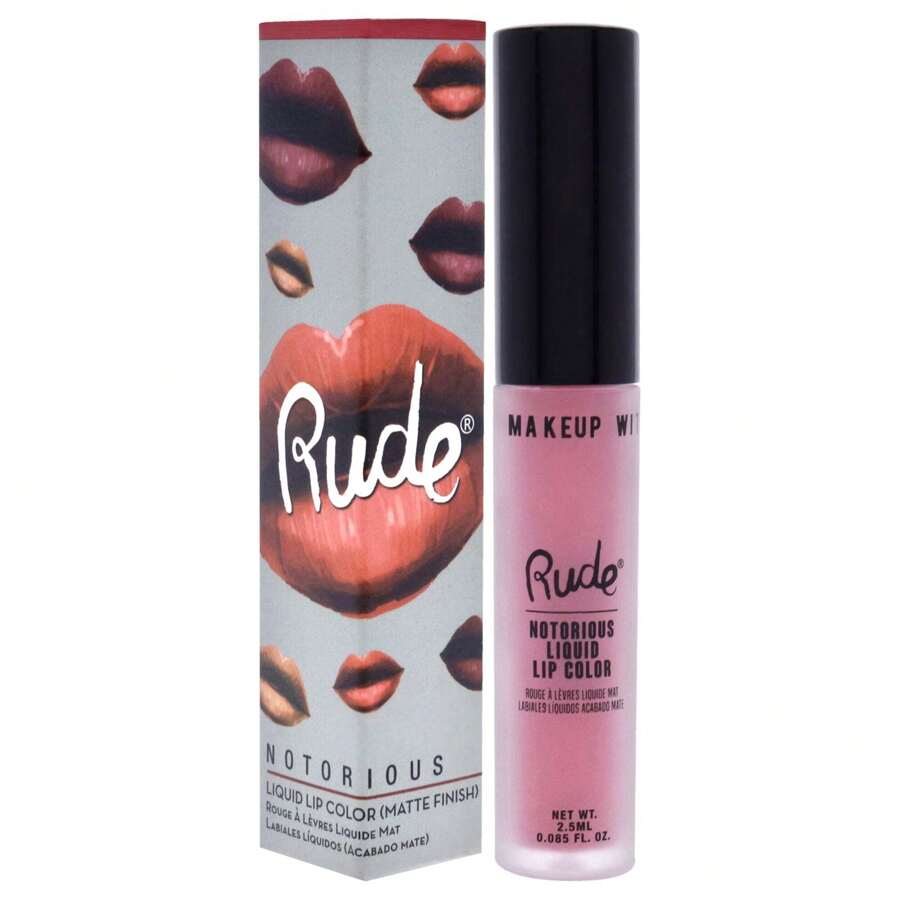 RUDE COSMETICS Notorious Rich Long Liquid Lip Color - Going Topless By ...