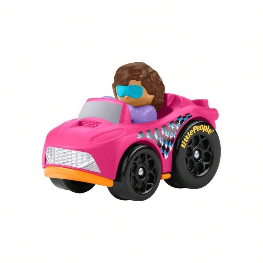 Fisher Price Little People Wheelies Pink Race Car ,Mystery Machine ...