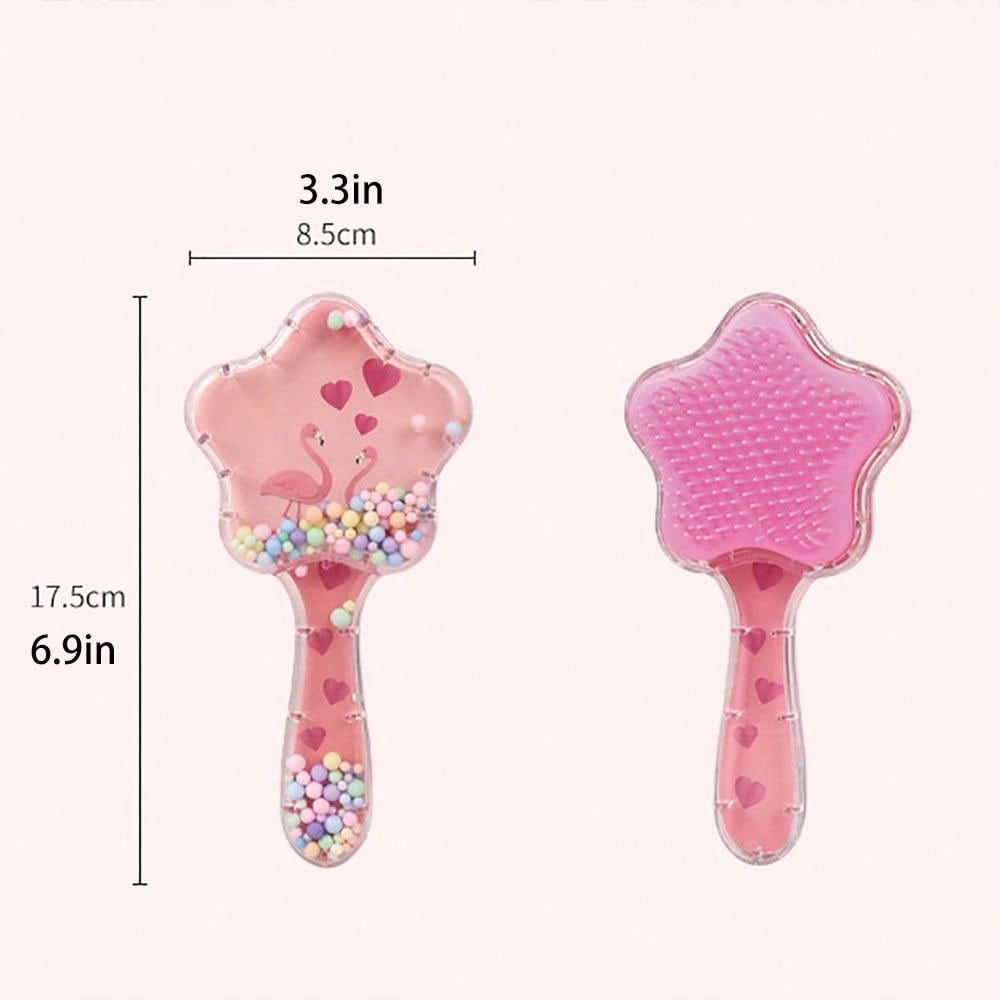 Magic Sand Comb Cartoon Kids Hair Combs With Sparkle Effect, Crystal ...